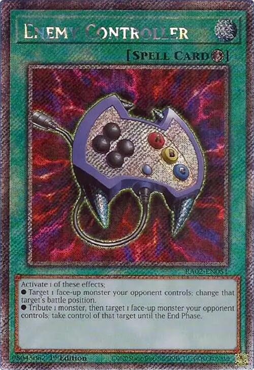 Enemy Controller (Platinum Secret Rare) - 25th Anniversary Rarity Collection II - YuGiOh