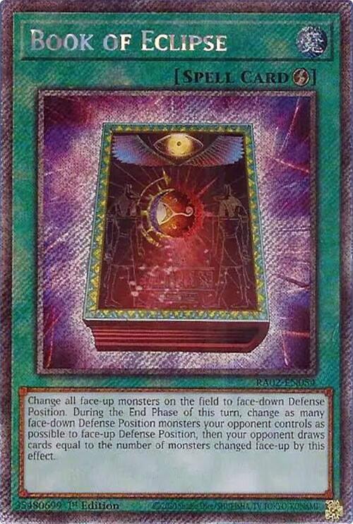 Book of Eclipse (Platinum Secret Rare) - 25th Anniversary Rarity ...