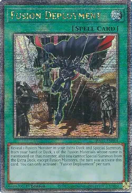 Fusion Deployment (Quarter Century Secret Rare) - 25th Anniversary Rarity Collection II - YuGiOh