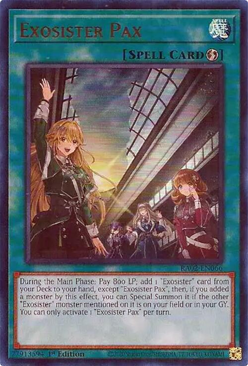 Exosister Pax (UR) - 25th Anniversary Rarity Collection II - YuGiOh