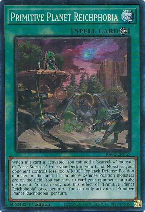 Primitive Planet Reichphobia (PCR) - 25th Anniversary Rarity Collection II - YuGiOh