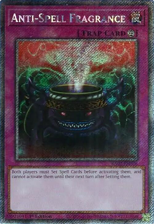 Anti-Spell Fragrance (Platinum Secret Rare) - 25th Anniversary Rarity ...
