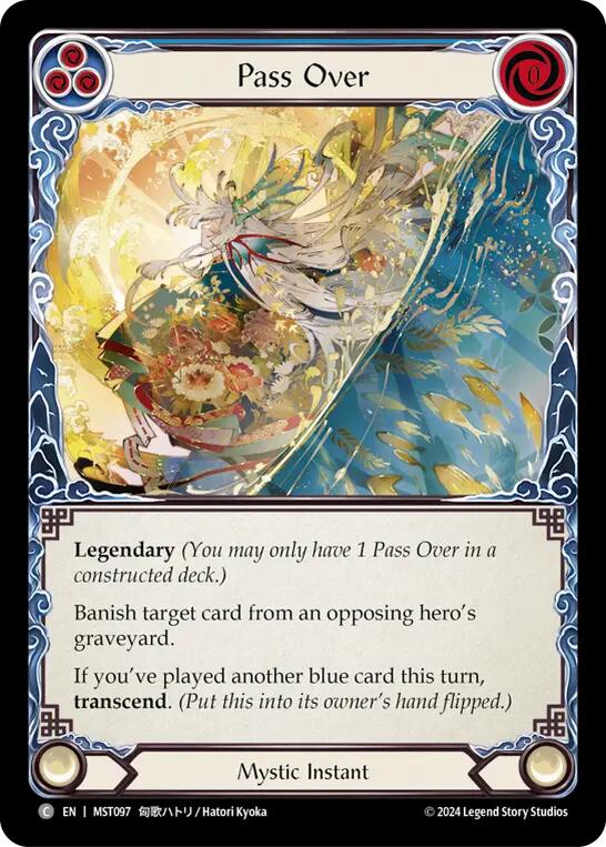 Pass Over // Inner Chi - Part the Mistveil - Flesh and Blood TCG