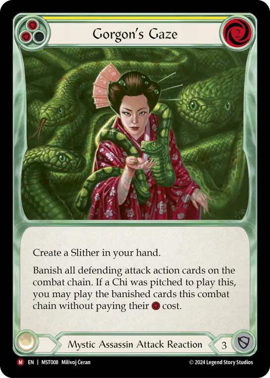 Gorgon's Gaze - Part the Mistveil - Flesh and Blood TCG
