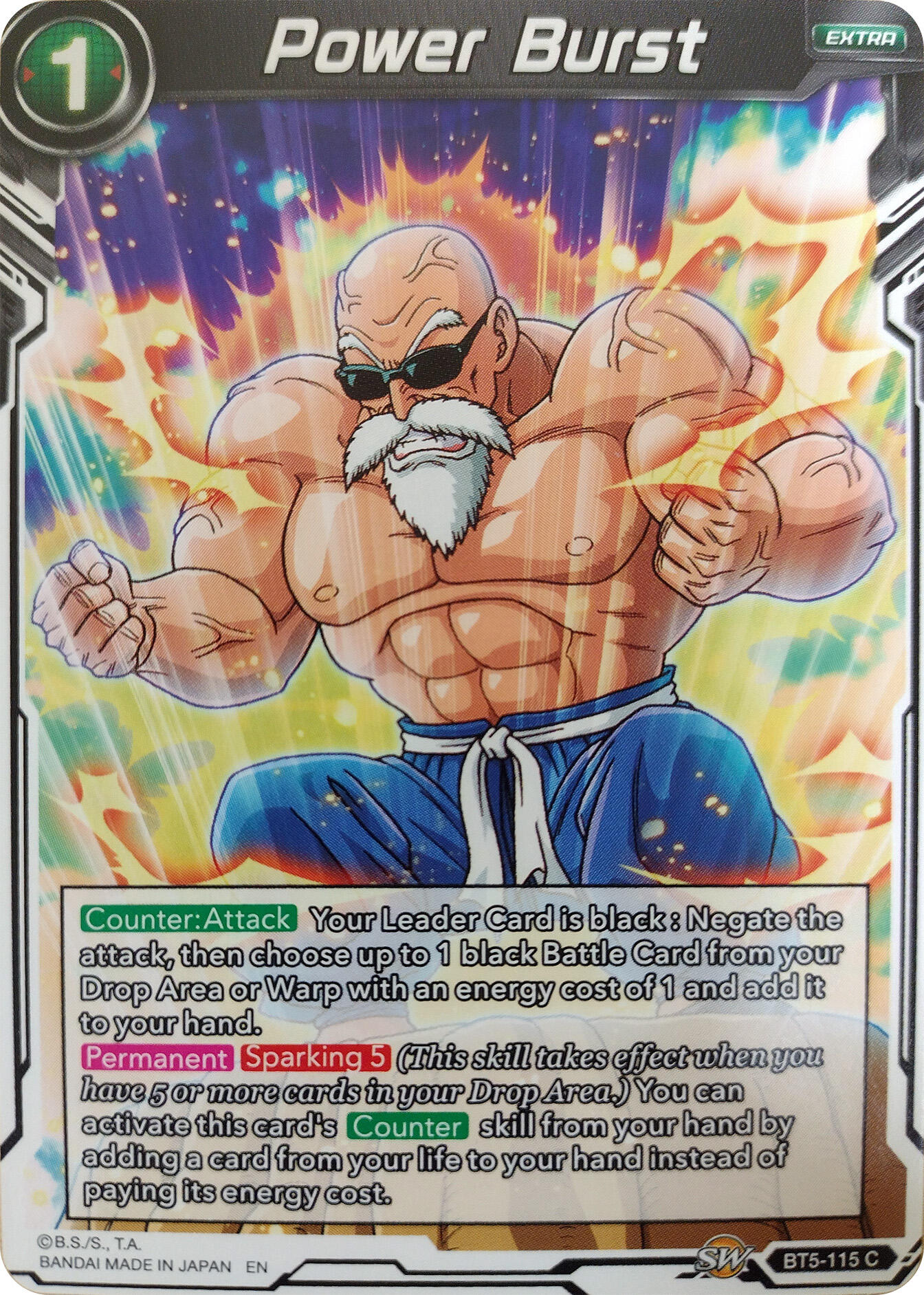 Power Burst (Reprint) - Critical Blow - Dragon Ball Super: Masters
