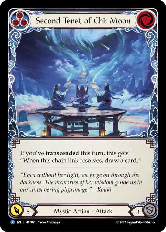 Second Tenet of Chi: Moon - Part the Mistveil - Flesh and Blood TCG