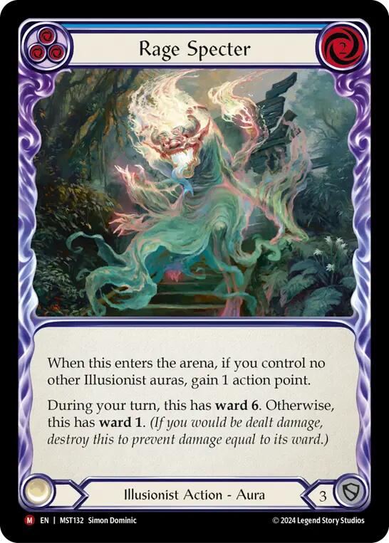 Rage Specter - Part the Mistveil - Flesh and Blood TCG