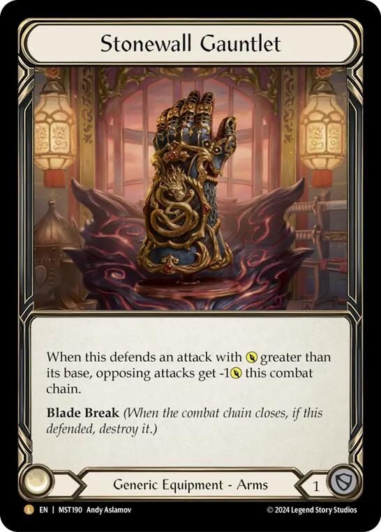 Stonewall Gauntlet - Part the Mistveil - Flesh and Blood TCG