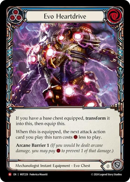 Evo Heartdrive - Part the Mistveil - Flesh and Blood TCG