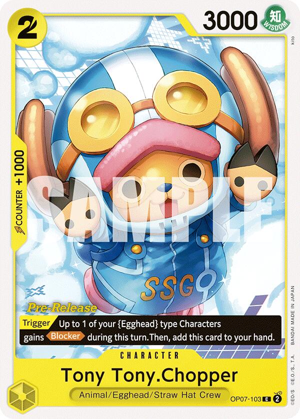 Tony Tony.Chopper (103) - 500 Years in the Future Pre-Release Cards ...