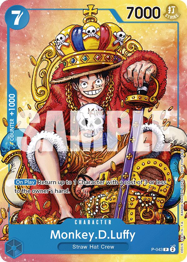 Monkey.D.Luffy (Convention Promo 2024) - One Piece Promotion Cards ...