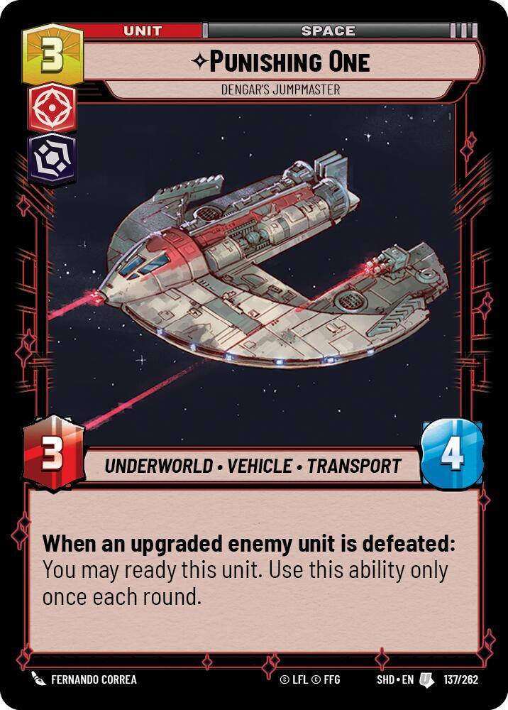 Punishing One - Dengar’s Jumpmaster - Shadows of the Galaxy - Star Wars ...