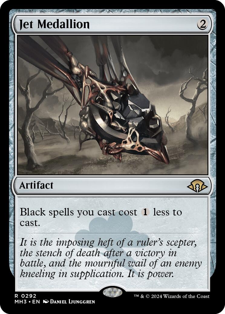 Jet Medallion - Modern Horizons 3 - Magic: The Gathering