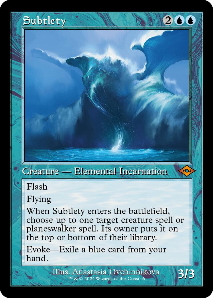 Subtlety (Retro Frame) - Modern Horizons 2 - Magic: The Gathering
