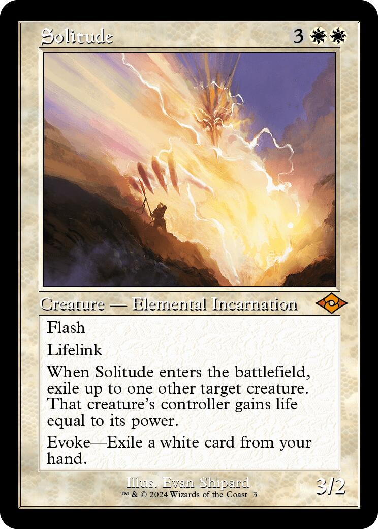 Solitude (Retro Frame) - Modern Horizons 2 - Magic: The Gathering
