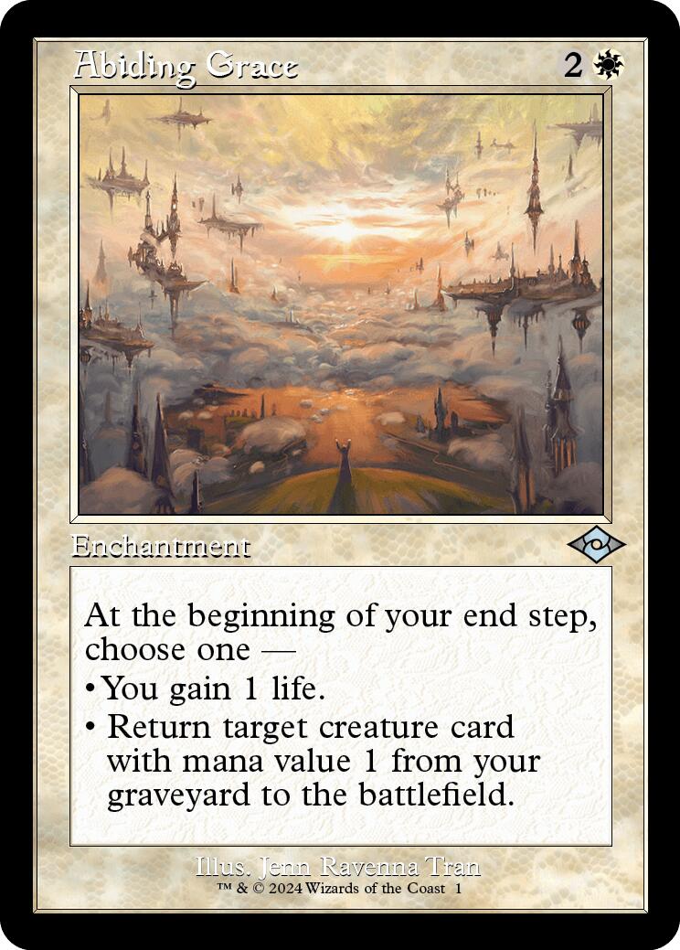 Abiding Grace (Retro Frame) - Modern Horizons 2 - Magic: The Gathering