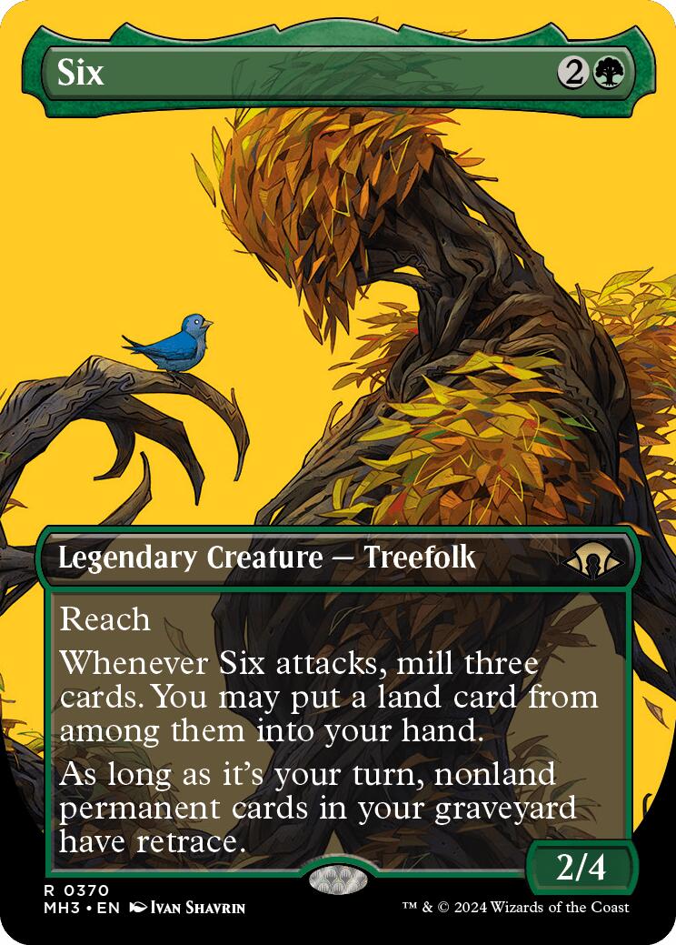 Six (Borderless) - Modern Horizons 3 - Magic: The Gathering