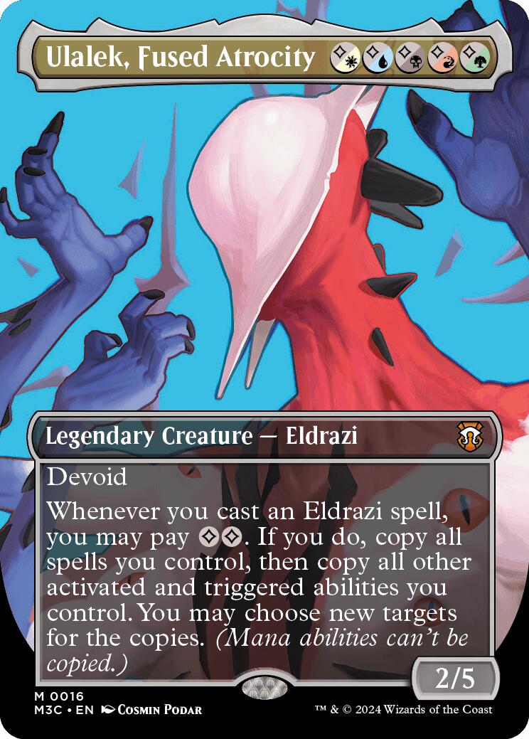 Ulalek, Fused Atrocity (Borderless) - Commander: Modern Horizons 3 ...