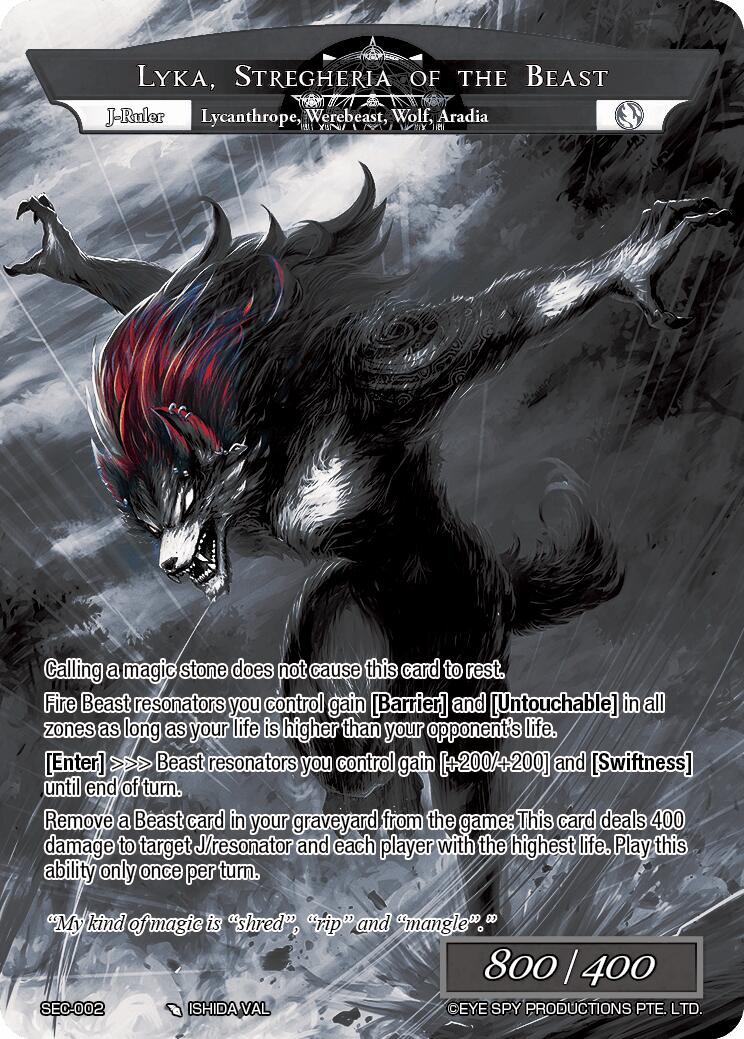 Lyka, Stregheria of Beasts // Lyka, Stregheria of the Beast (Uber Rare ...