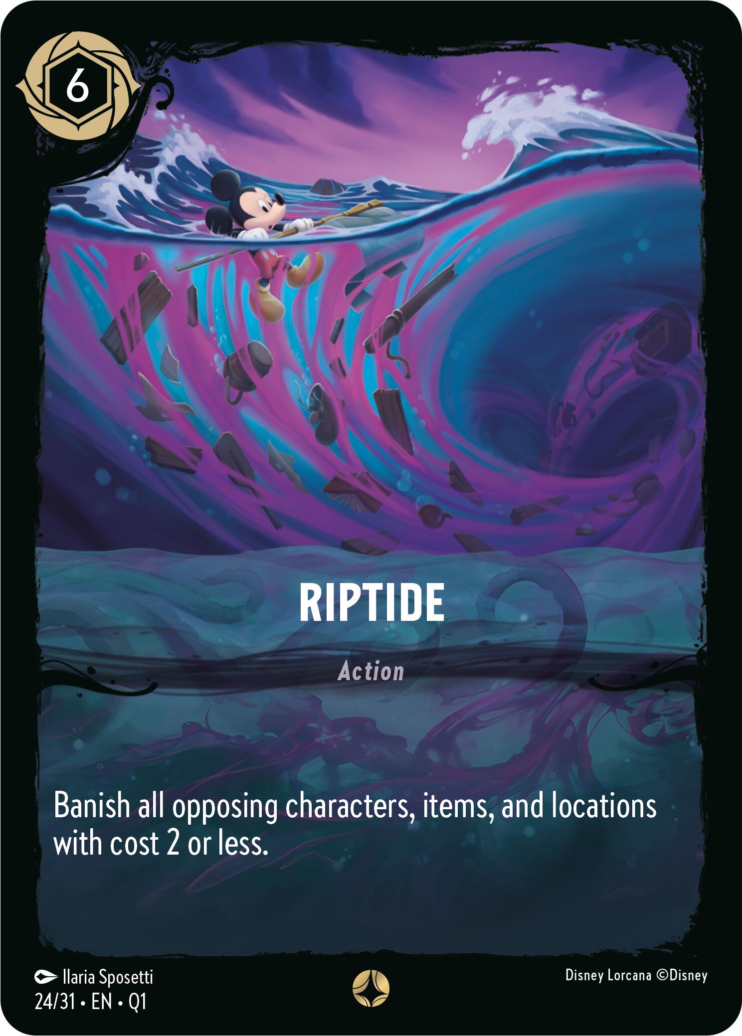 Riptide - Illumineer's Quest: Deep Trouble - Disney Lorcana