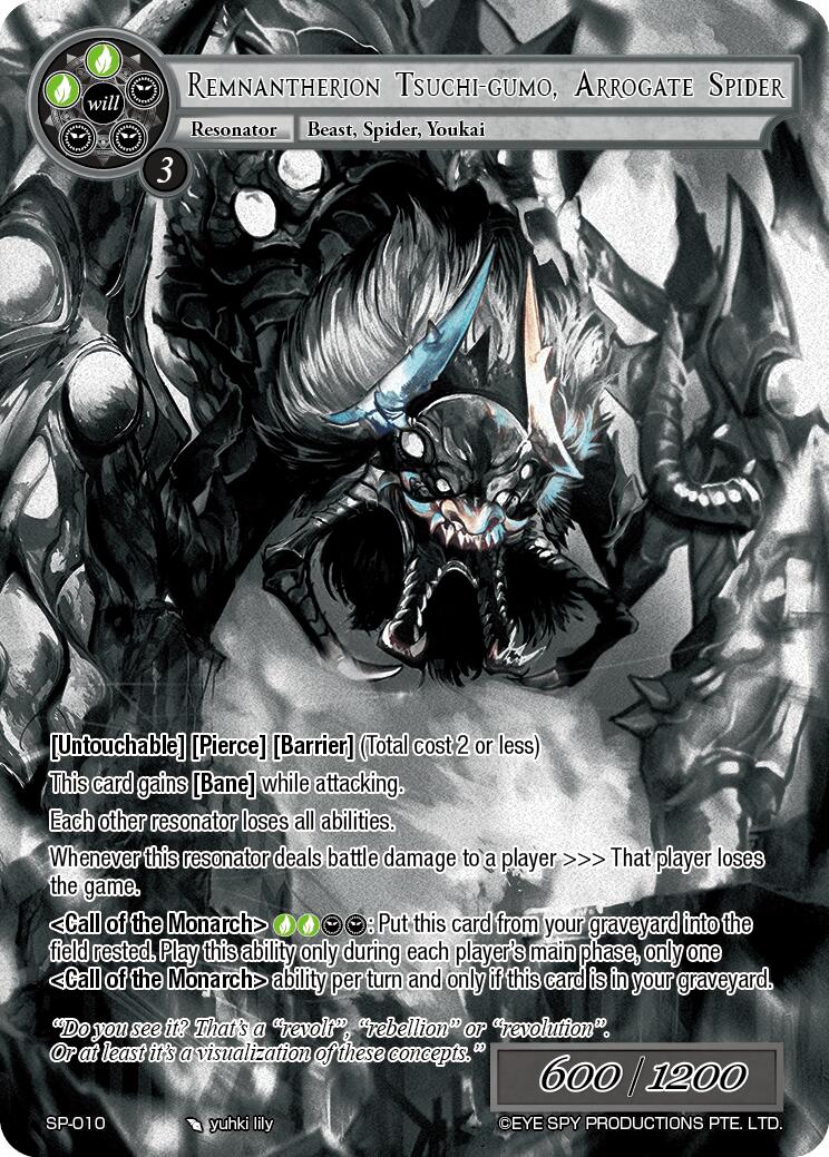 Remnantherion Tsuchi-Gumo, Arrogate Spider (Uber Rare) - Thoth of the ...