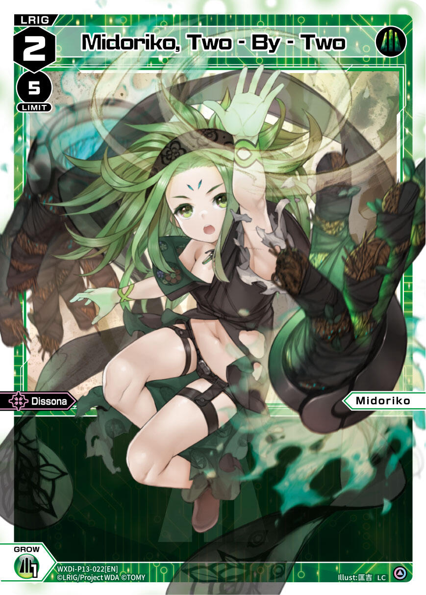 Midoriko, Two - By - Two - Concord Diva - WIXOSS