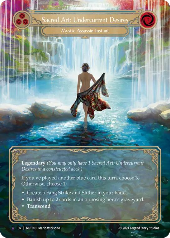 Sacred Art: Undercurrent Desires (Marvel) - Part the Mistveil - Flesh and Blood TCG