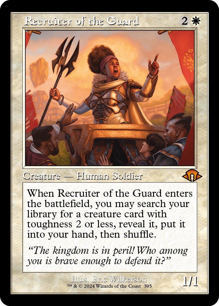 Recruiter of the Guard (Retro Frame) - Modern Horizons 3 - Magic: The ...