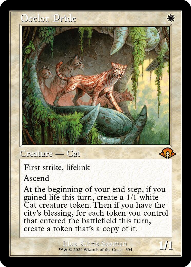 Ocelot Pride (Retro Frame) - Modern Horizons 3 - Magic: The Gathering