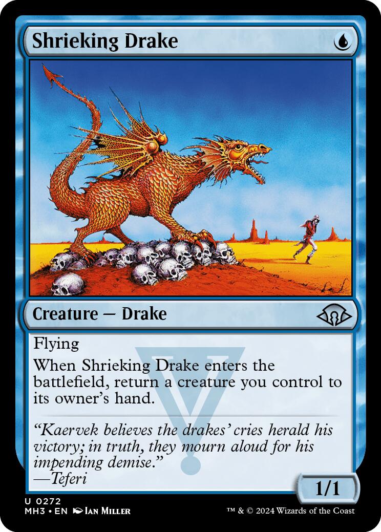 Shrieking Drake - Modern Horizons 3 - Magic: The Gathering