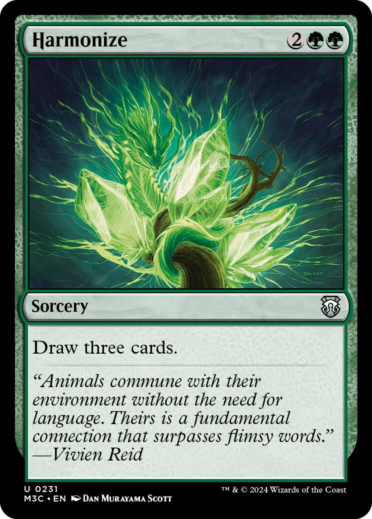 Harmonize - Commander: Modern Horizons 3 - Magic: The Gathering