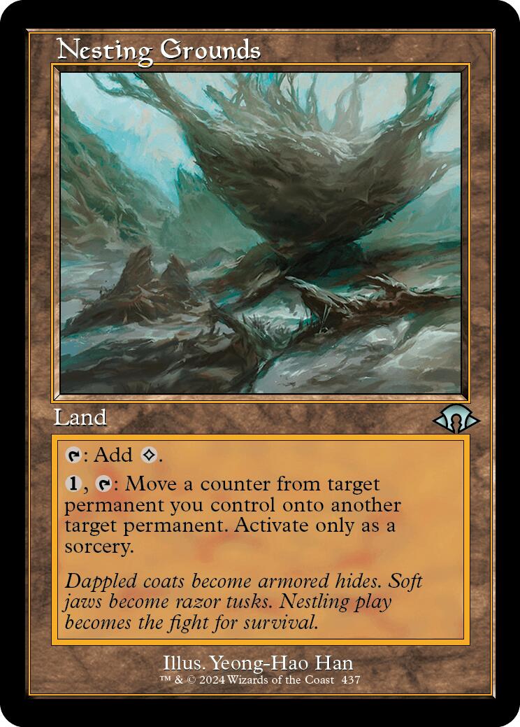 Nesting Grounds (Retro Frame) - Modern Horizons 3 - Magic: The Gathering