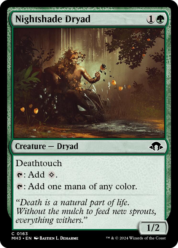Nightshade Dryad - Modern Horizons 3 - Magic: The Gathering