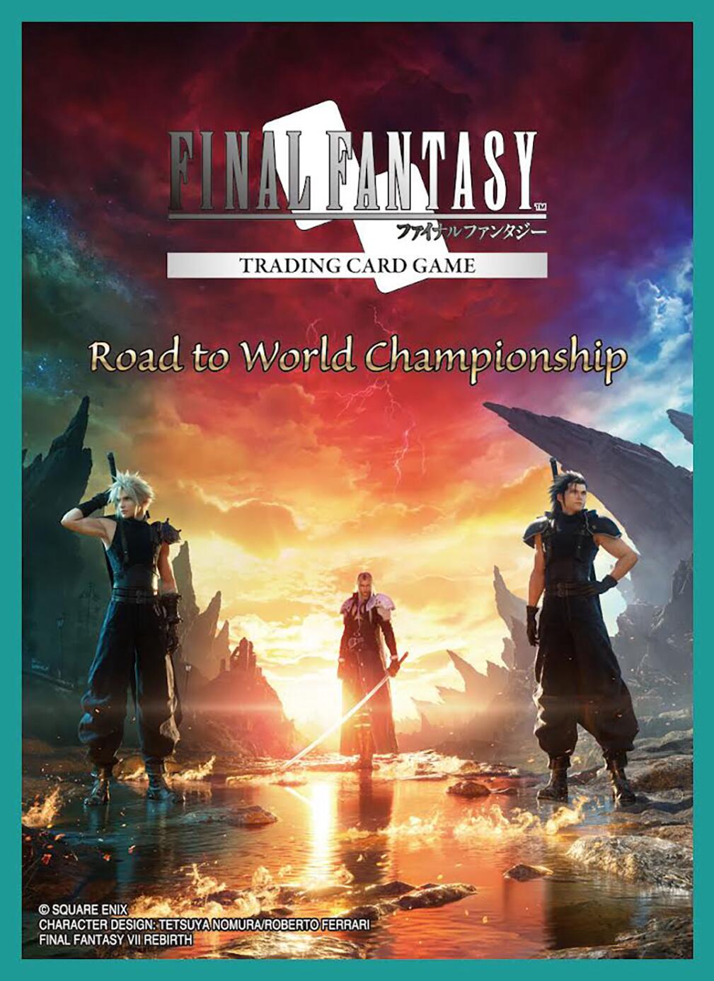 Final Fantasy TCG: Road To World Championship 2024 Card Sleeves (60 ...