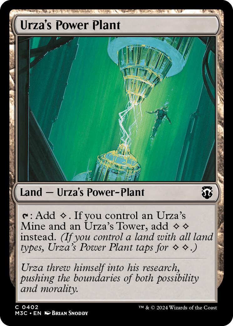 Urza's Power Plant (Ripple Foil) - Commander: Modern Horizons 3 - Magic ...