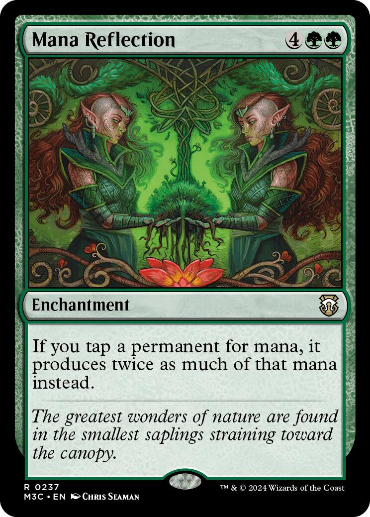 Mana Reflection (Ripple Foil) - Commander: Modern Horizons 3 - Magic ...