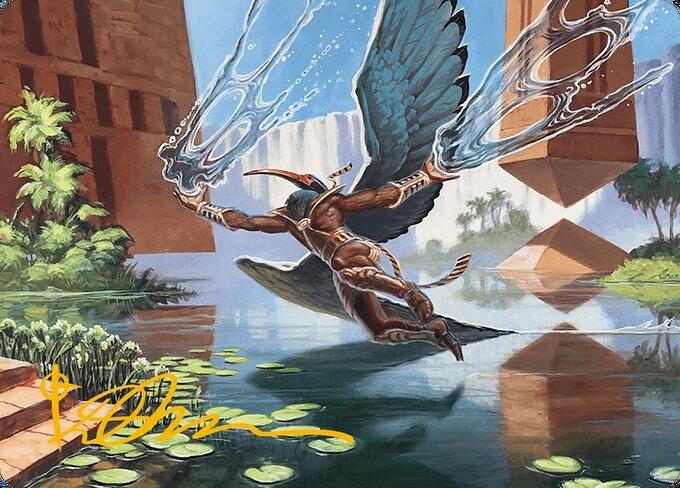 Nadu, Winged Wisdom Art Card (Gold-Stamped Signature) - Art Series ...