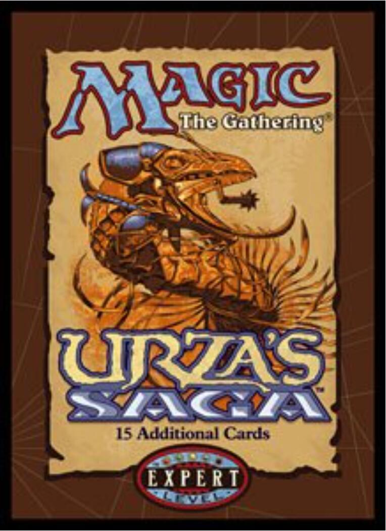 Magic MTG Players Card Sleeves - Retro Core - Urza's Saga MTGS-256 (80 ...