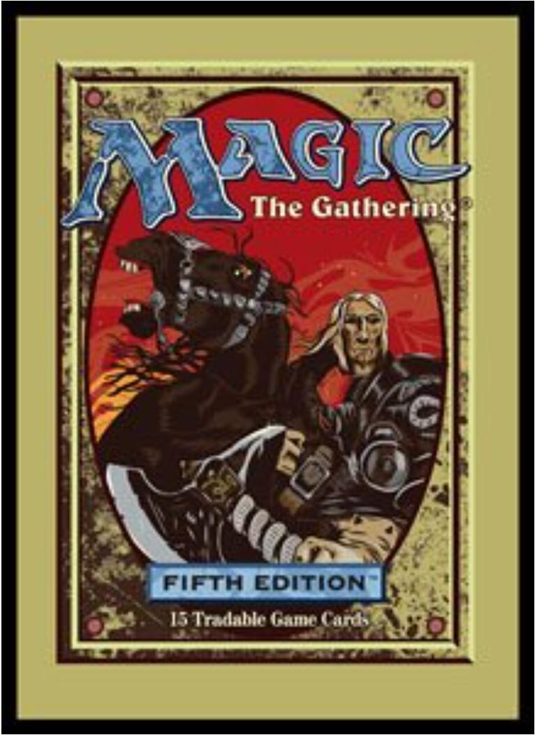 Magic MTG Players Card Sleeves - Retro Core - Fifth Edition MTGS-255 (80 - Pack) - Ensky Card ...