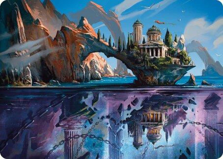 Copy Land Art Card - Art Series: Modern Horizons 3 - Magic: The Gathering
