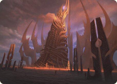 Phyrexian Tower Art Card - Art Series: Modern Horizons 3 - Magic: The ...