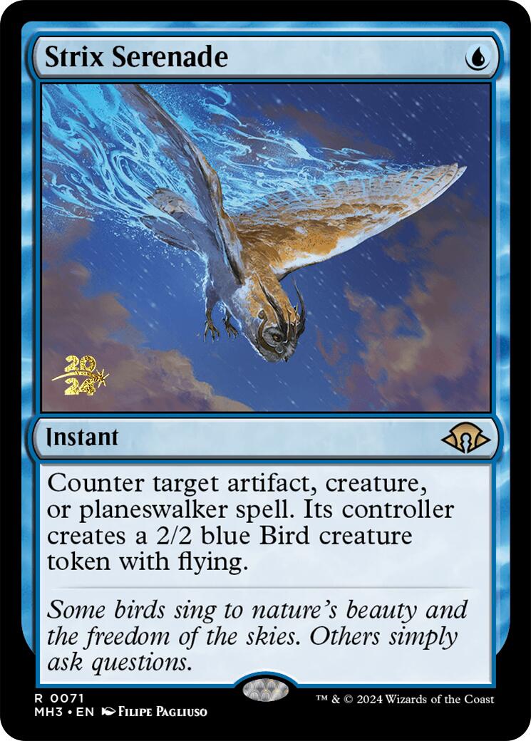 Strix Serenade - Prerelease Cards - Magic: The Gathering