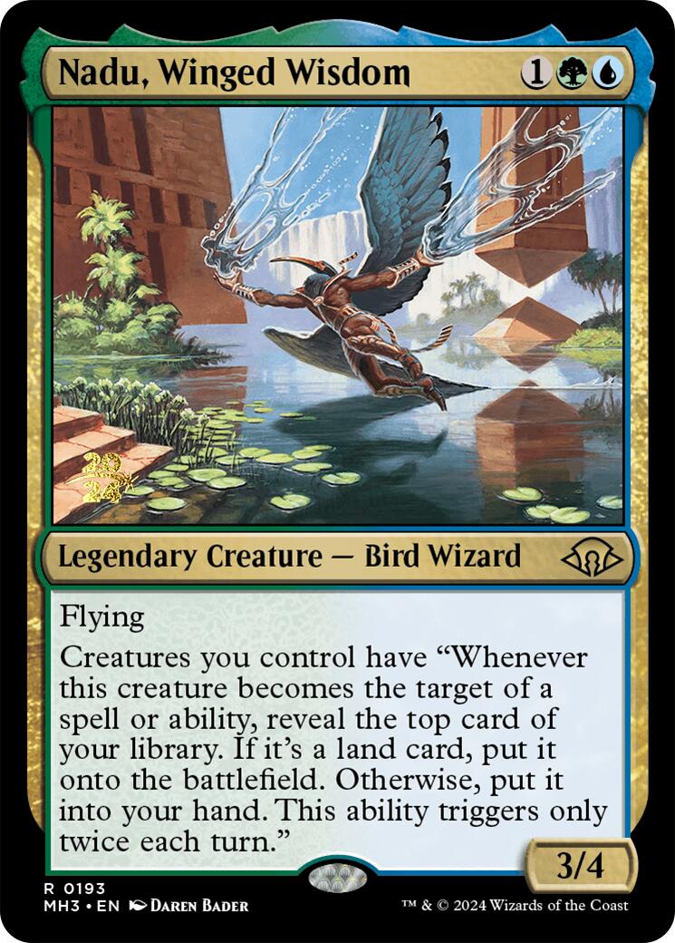 Nadu, Winged Wisdom - Prerelease Cards - Magic: The Gathering