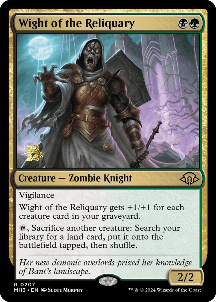 Wight of the Reliquary - Prerelease Cards - Magic: The Gathering