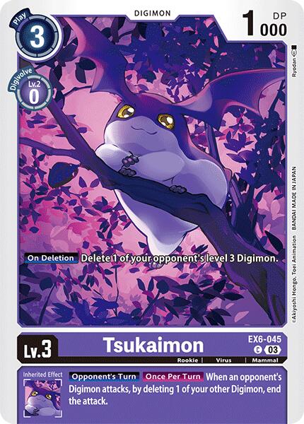 Tsukaimon - Infernal Ascension - Digimon Card Game