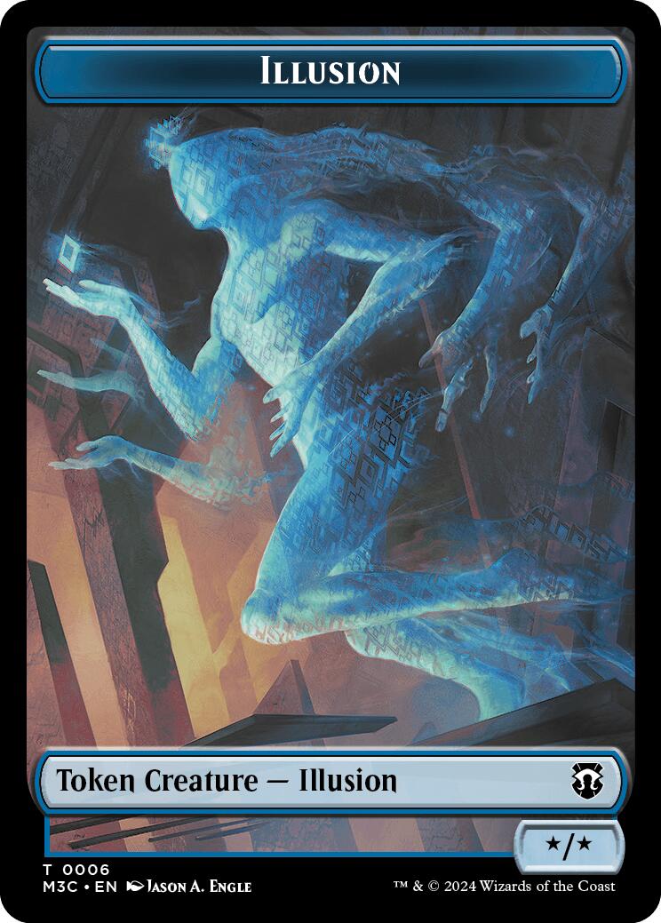 Illusion // Servo Double-Sided Token - Commander: Modern Horizons 3 ...