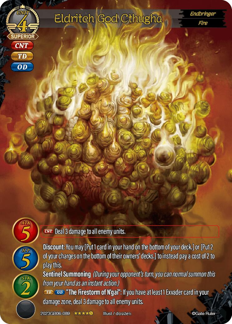 Eldritch God Cthugha - The Demonic & the Divine - Gate Ruler
