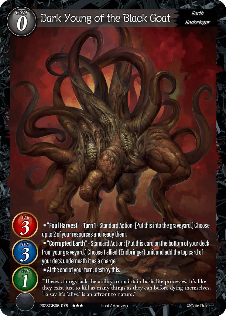 Dark Young of the Black Goat - The Demonic & the Divine - Gate Ruler