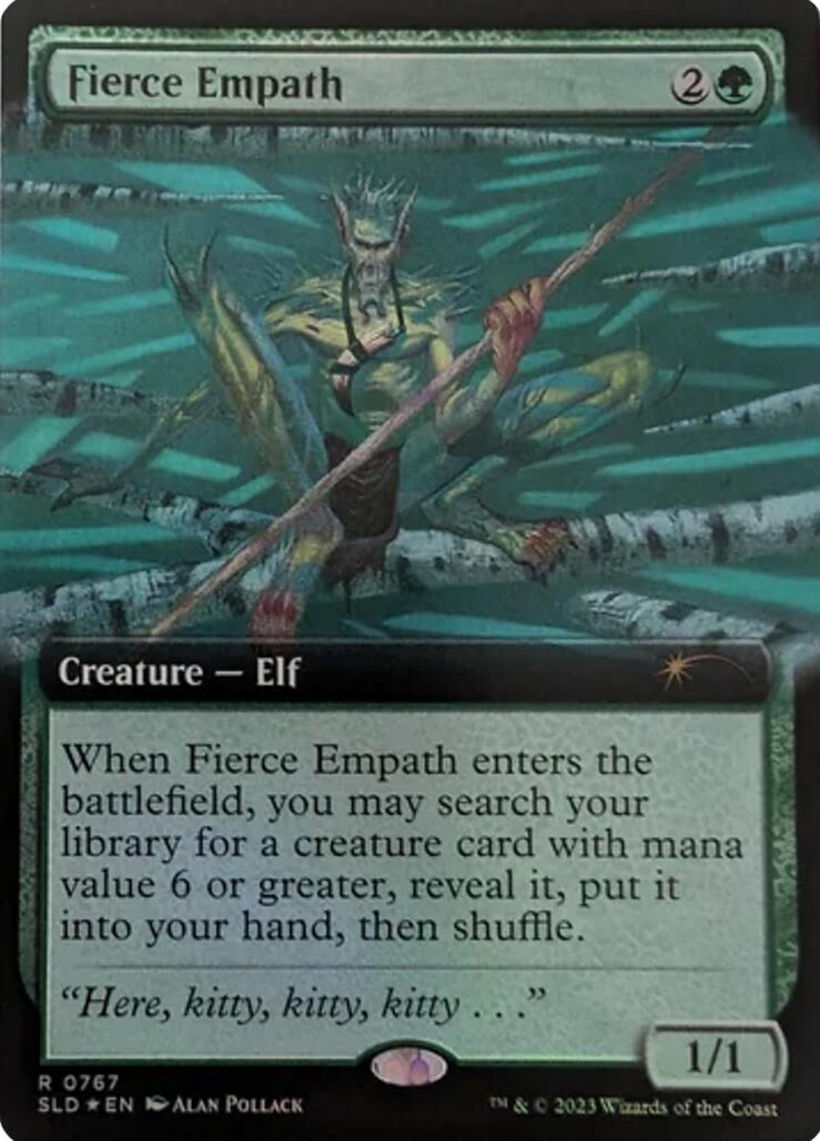 Fierce Empath (Extended Art) - Secret Lair Drop Series - Magic: The ...