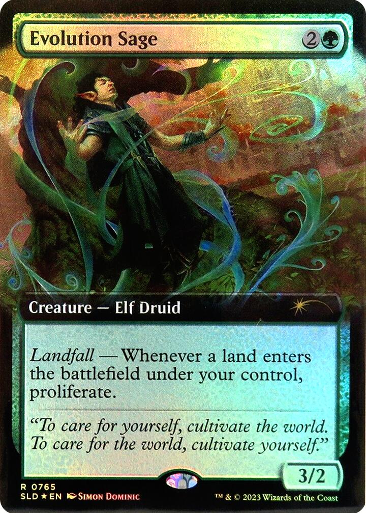 Evolution Sage (Extended Art) - Secret Lair Drop Series - Magic: The ...